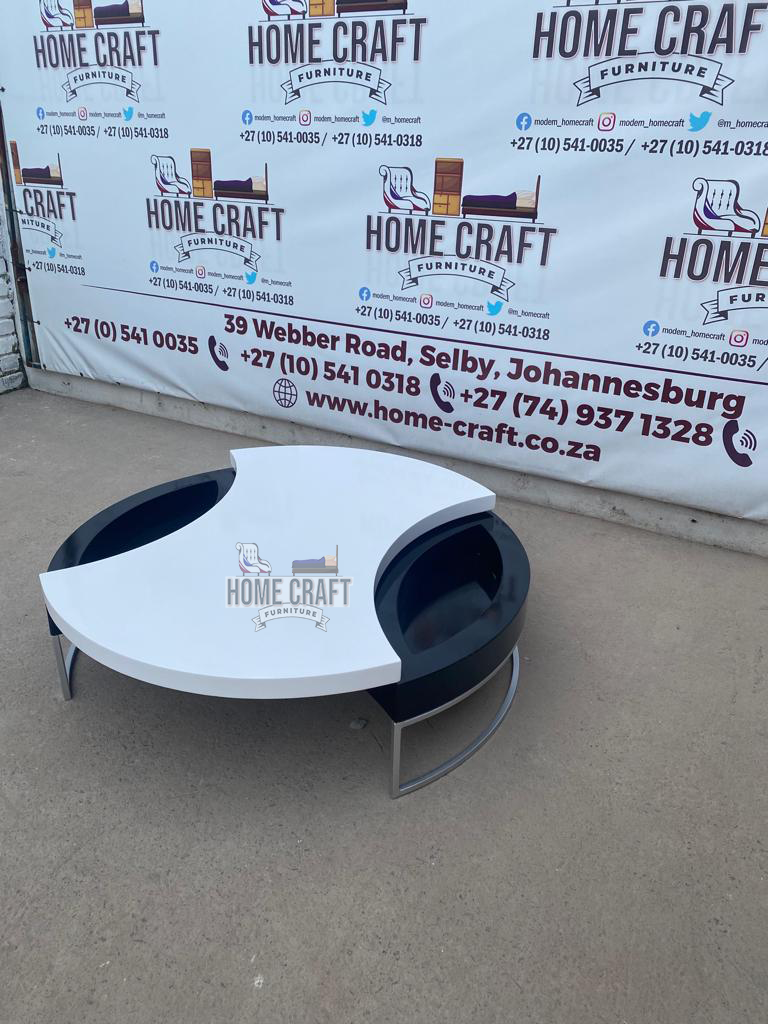 Surita-100 | Round Spinning Coffee Table – Home Craft